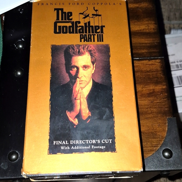 VHS | Portable Audio & Video | The God Father Part 3 With Directors Cut ...